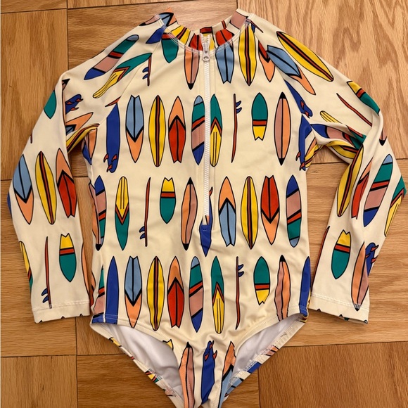 Hanna Andersson | Swim | Hanna Andersson Surfboard Onepiece Rashguard ...